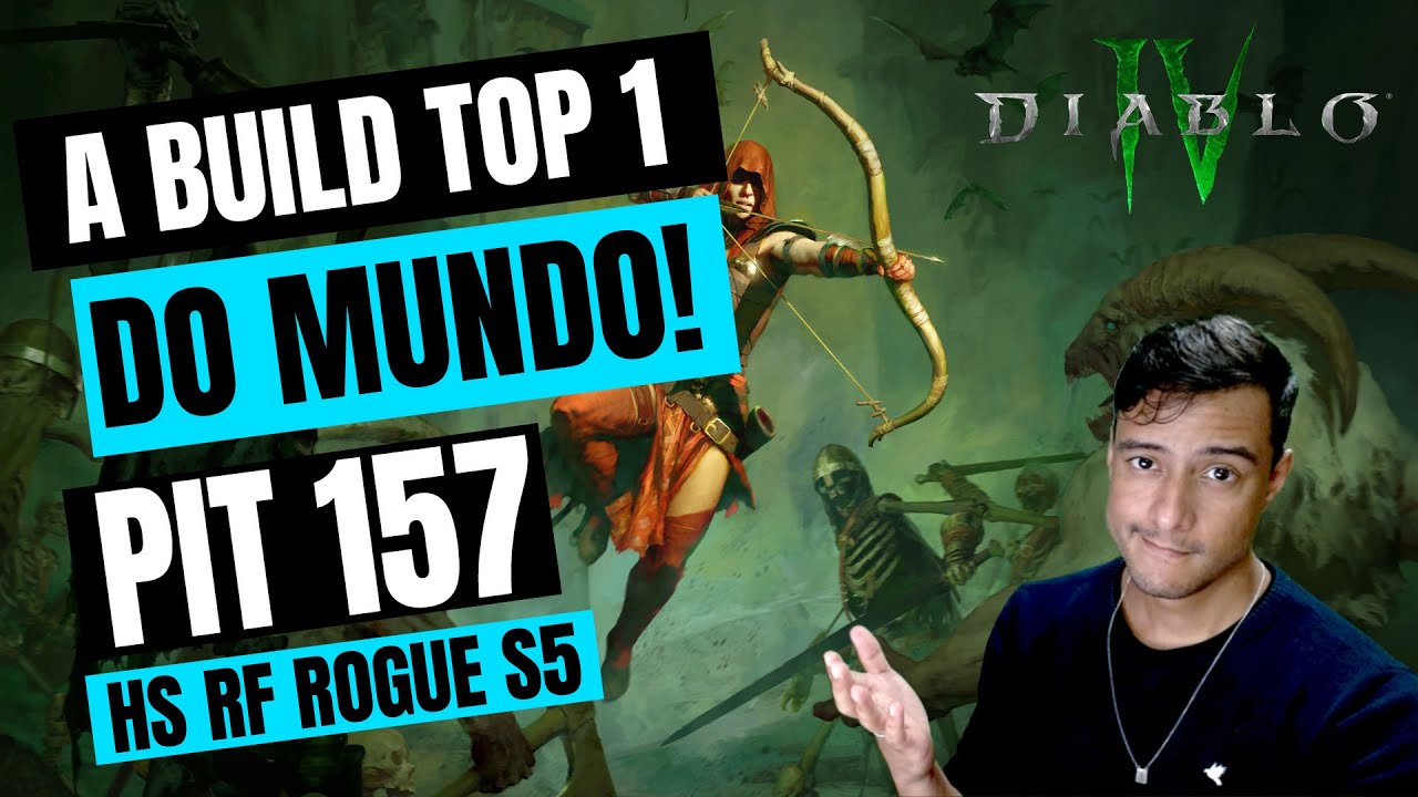 A build que vai desbancar o Mekuna! Rogue HS RF pit 157 - Diablo IV ...