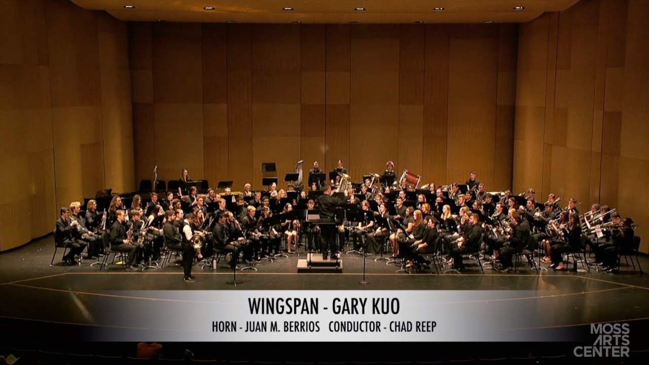 WINGSPAN for Solo Horn and Concert Band - Gary Kuo - Juan M. Berrios - Virginia Tech - YouTube