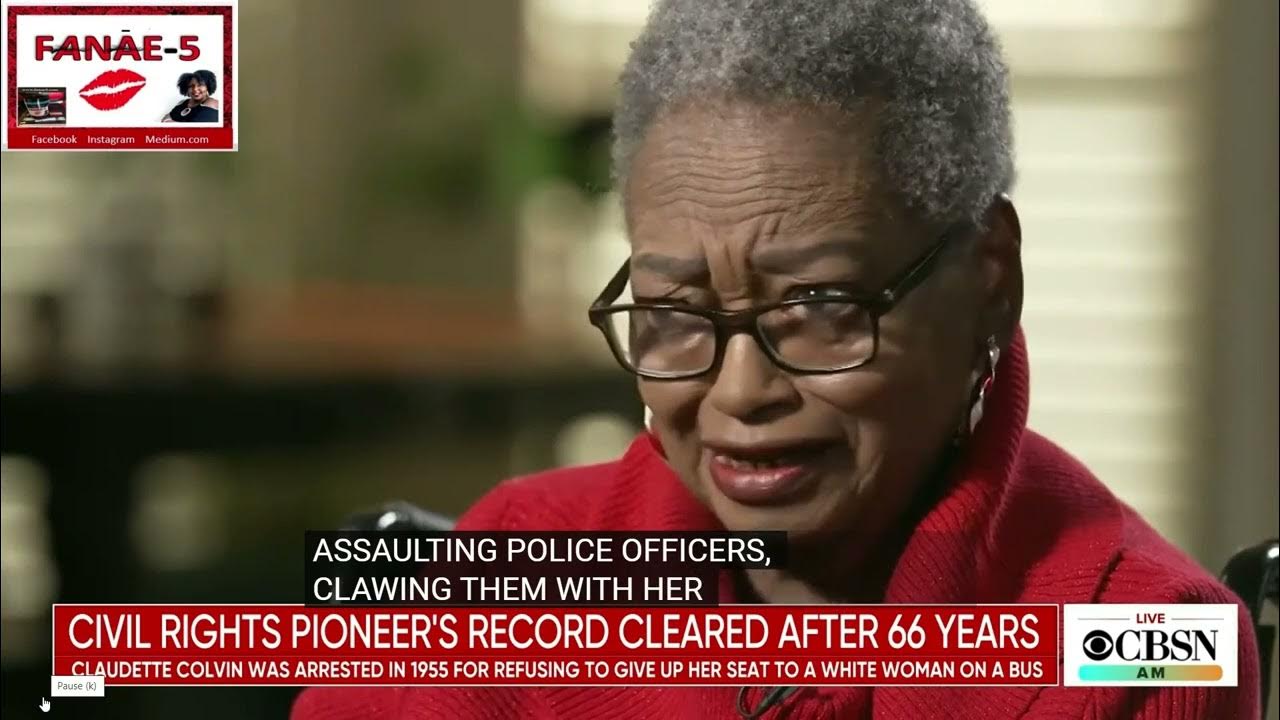 Claudette Colvin - Before Rosa Parks - YouTube