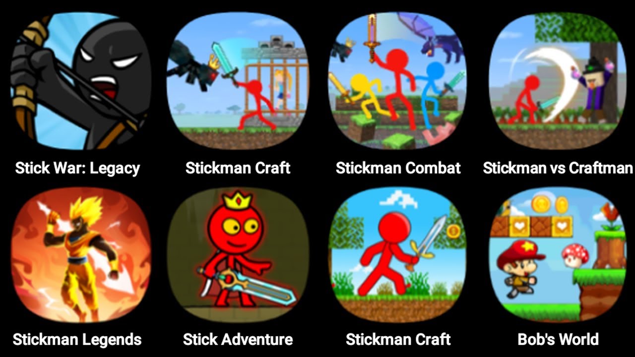 Stick War Legacy, Stickman Combat, Stickman Legends, Stick Adventure ...