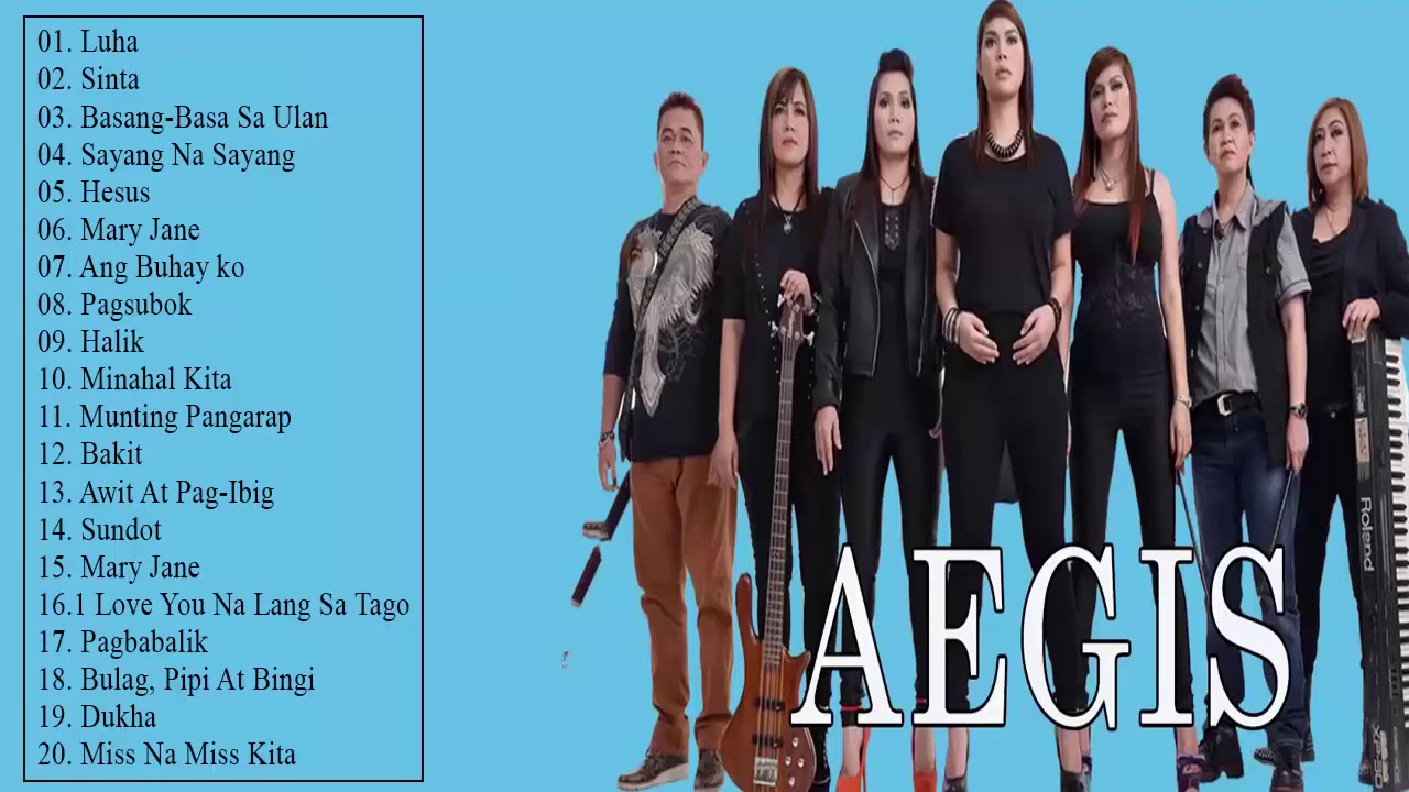AEGIS Greatest Hits Songs Full Album Aegis Best OPM Tagalog Love Songs ...