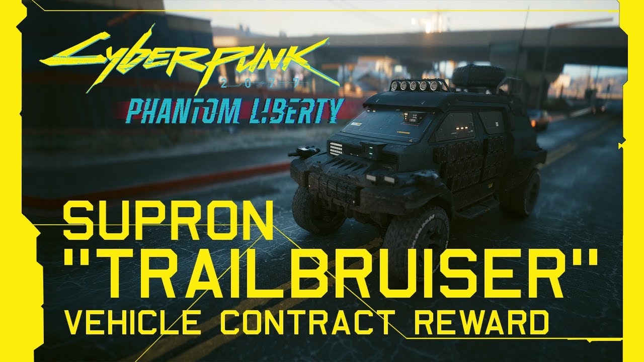 Cyberpunk 2077: Phantom Liberty - Supron "Trailbruiser" Vehicle ...