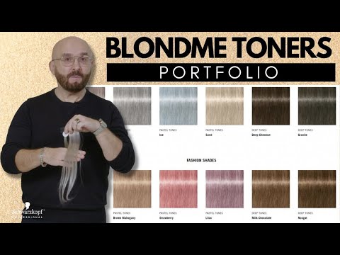 BLONDME TONERS 101: Swatches, Shade Portfolio & Best Uses | Schwarzkopf Professional