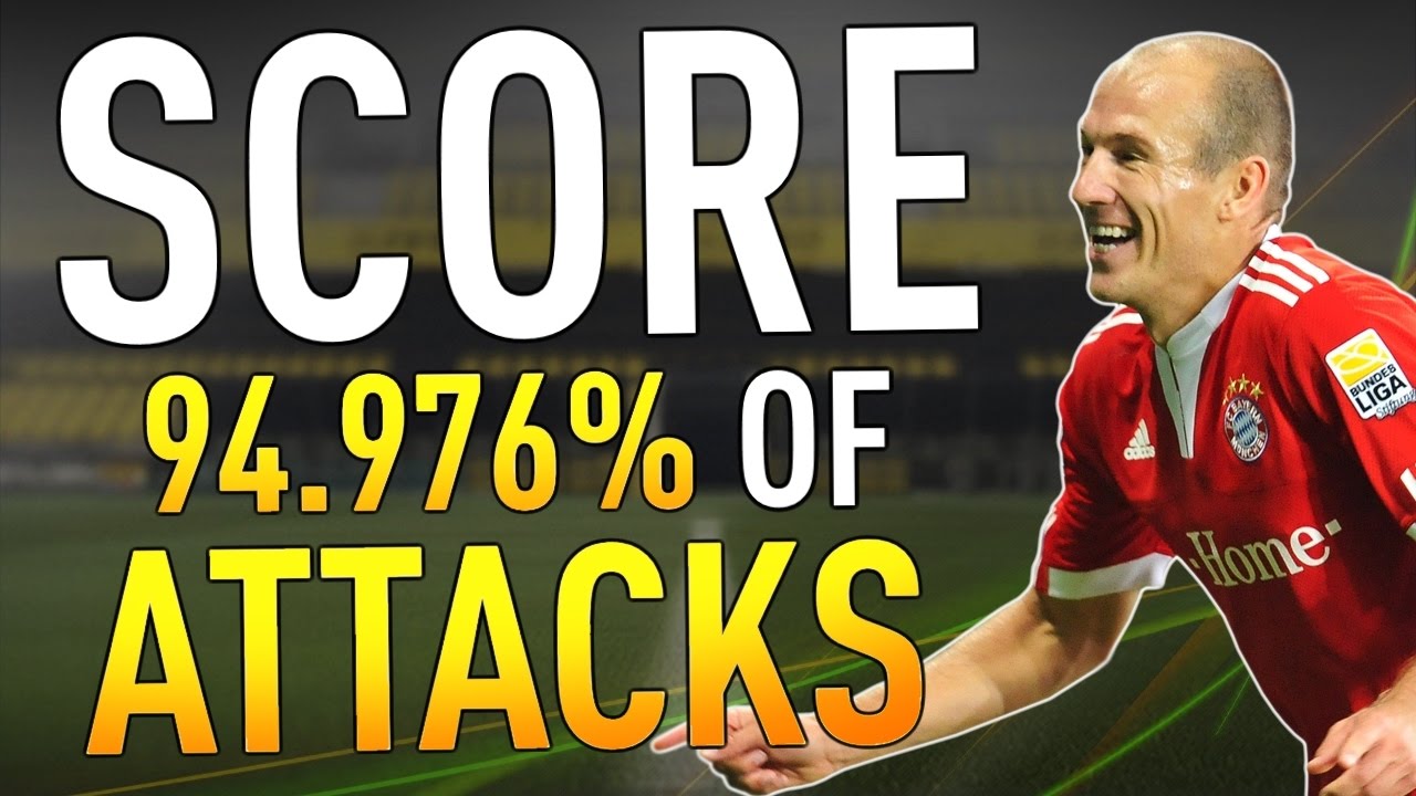 SCORE 94.976% OF ATTACKS IN FIFA MOBILE !! - YouTube