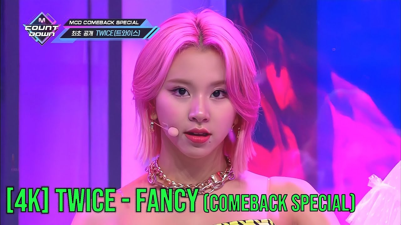 [ 4K LIVE ] TWICE - Fancy (Comeback Special) [ 190425 Mnet Japan M ...