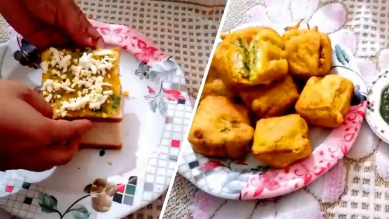 Aloo Anda Bread Pakode Banane Ki Recipe bread pakoda in ramadan Chota ...