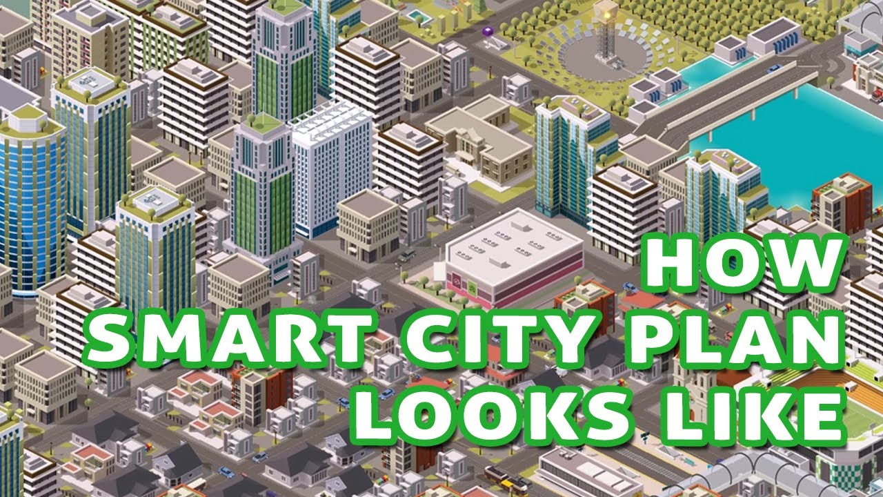 How Smart City Plan Looks Like - Completed Normal Size Map - No ...