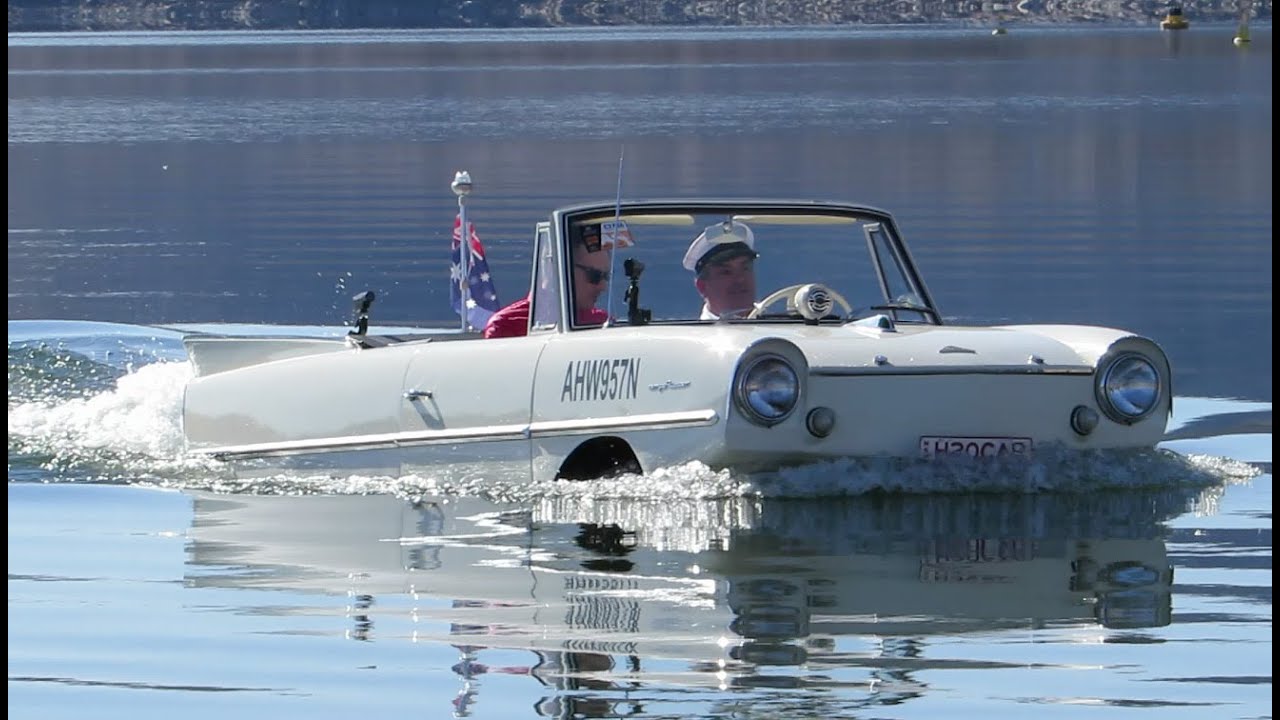 Amphibious Amphicar - come for a swim! | Unique Cars Magazine - YouTube