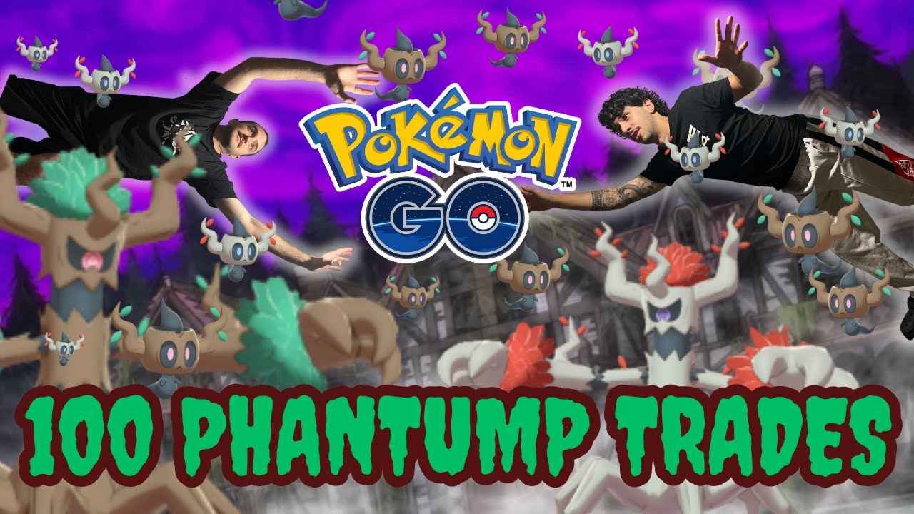 How to get a Hundo Phantump in Pokemon Go! 100 Trade Challenge - YouTube