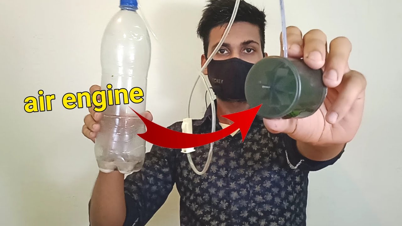 हवा से चलने वाला इन्जन / how to make air engine / air power engine ...