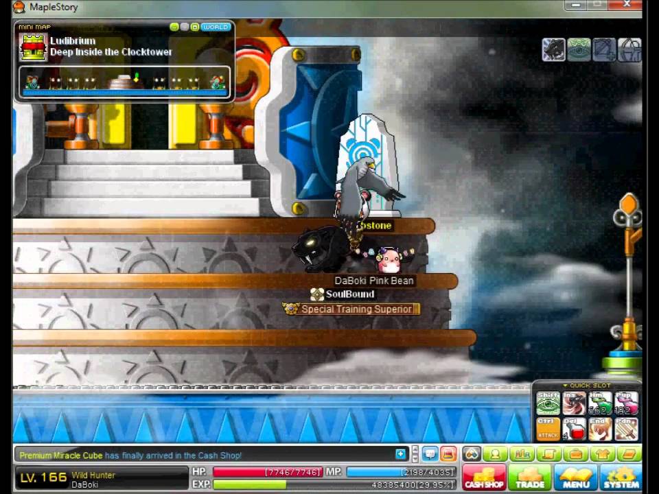 MapleStory Pap Solo Wh 166 Commentary 03 - DaBoki - YouTube