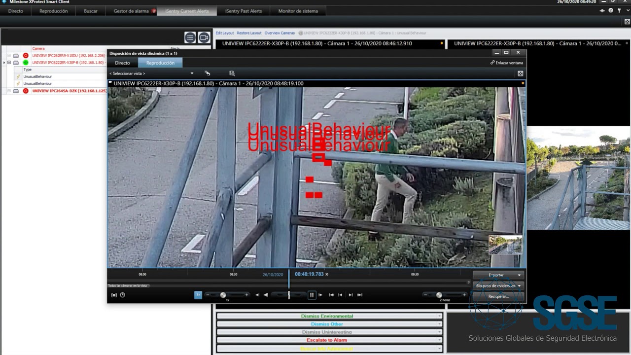 El comportamiento inusual con iSentry (TREX2) - YouTube