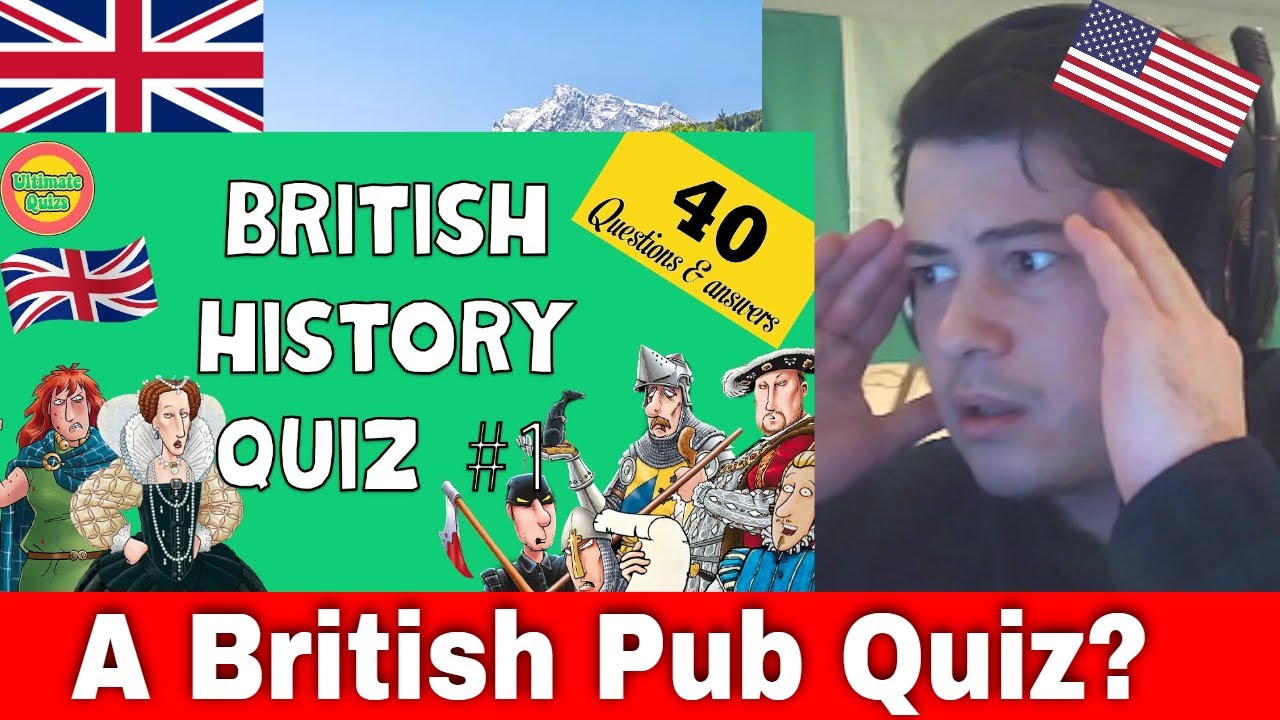American Tries a British Pub Quiz - UK General Knowledge - YouTube