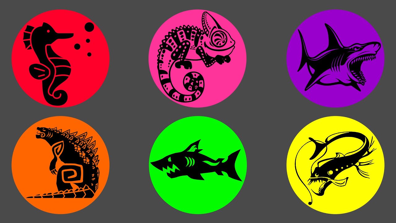 Tebak Gambar Hewan Laut : Megalodon, Hiu Putih, Hiu Berjumbai, Kuda ...