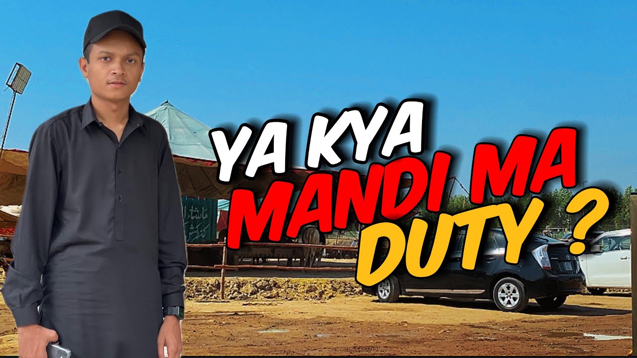 YA KYA MANDI MA DUTY VLOG! | SYED HANAN ALI | - YouTube