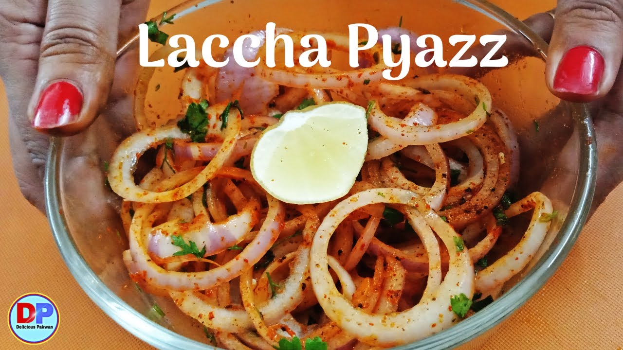Dhaba Style Laccha Pyaz Recipe | Masala Pyaz | Chatpata Onion Salad ...