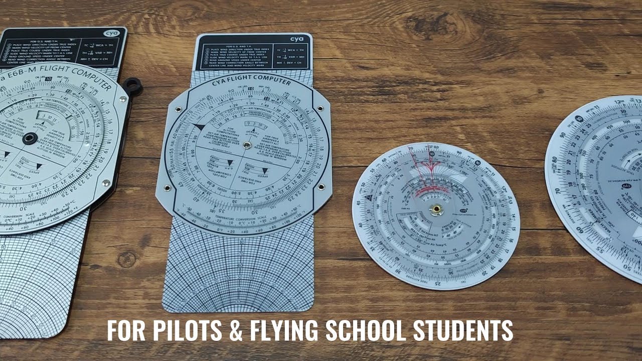 E6B Fight Computers for Pilots Flight Training | CYA Pilot Supplies ...