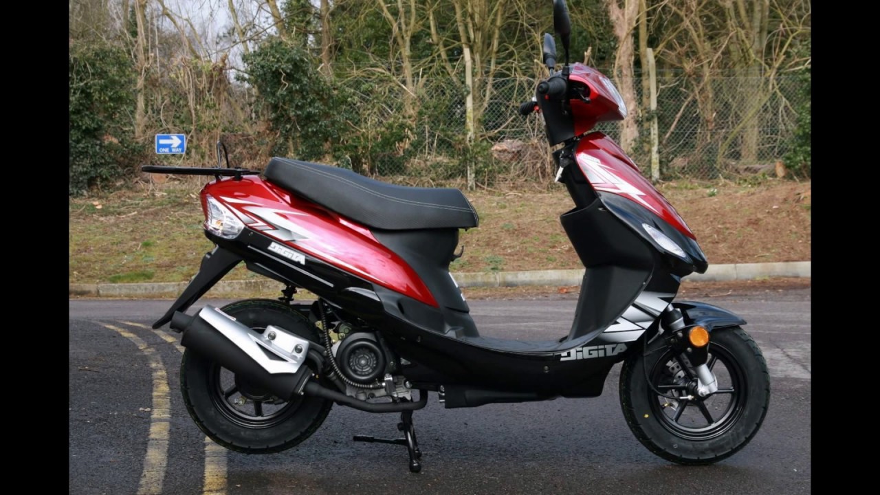 2016 AJS Digita 50 Metallic Red - YouTube