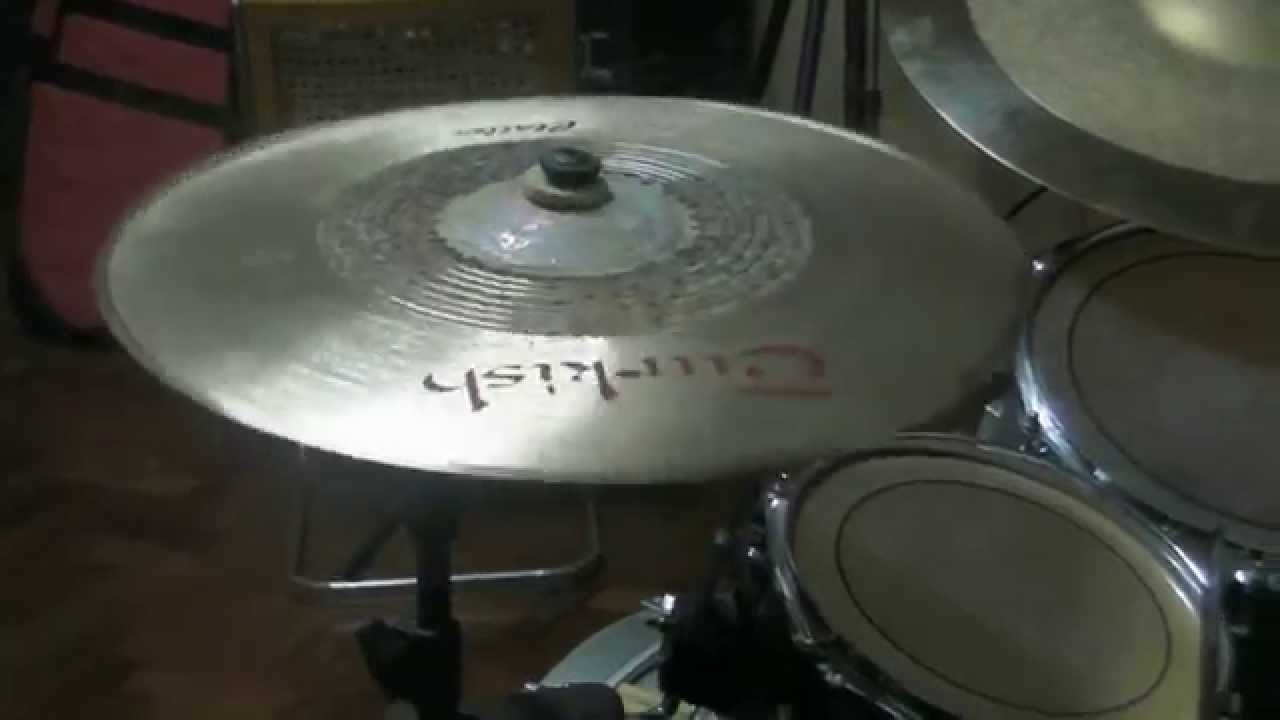 Turkish Cymbals Brasil - Crash Effect Clatter 18" - YouTube