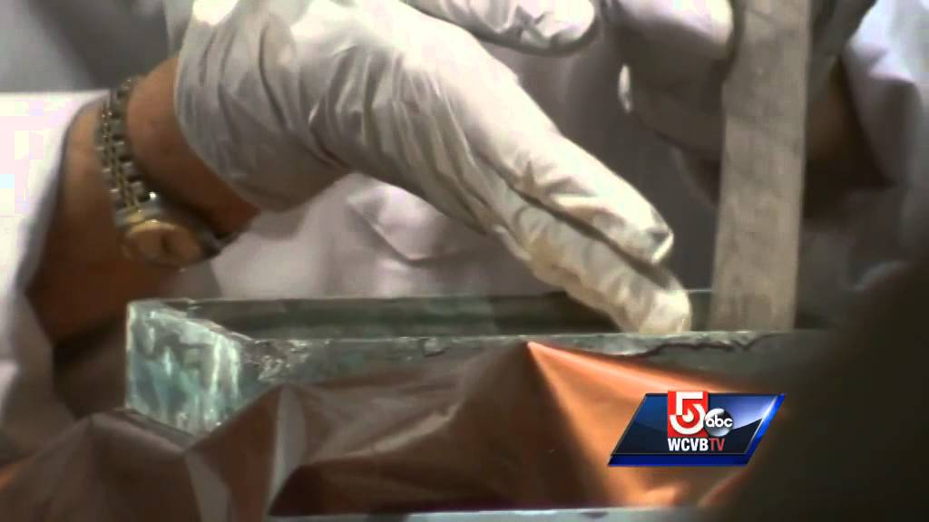 Nation's oldest time capsule opened in Boston - YouTube