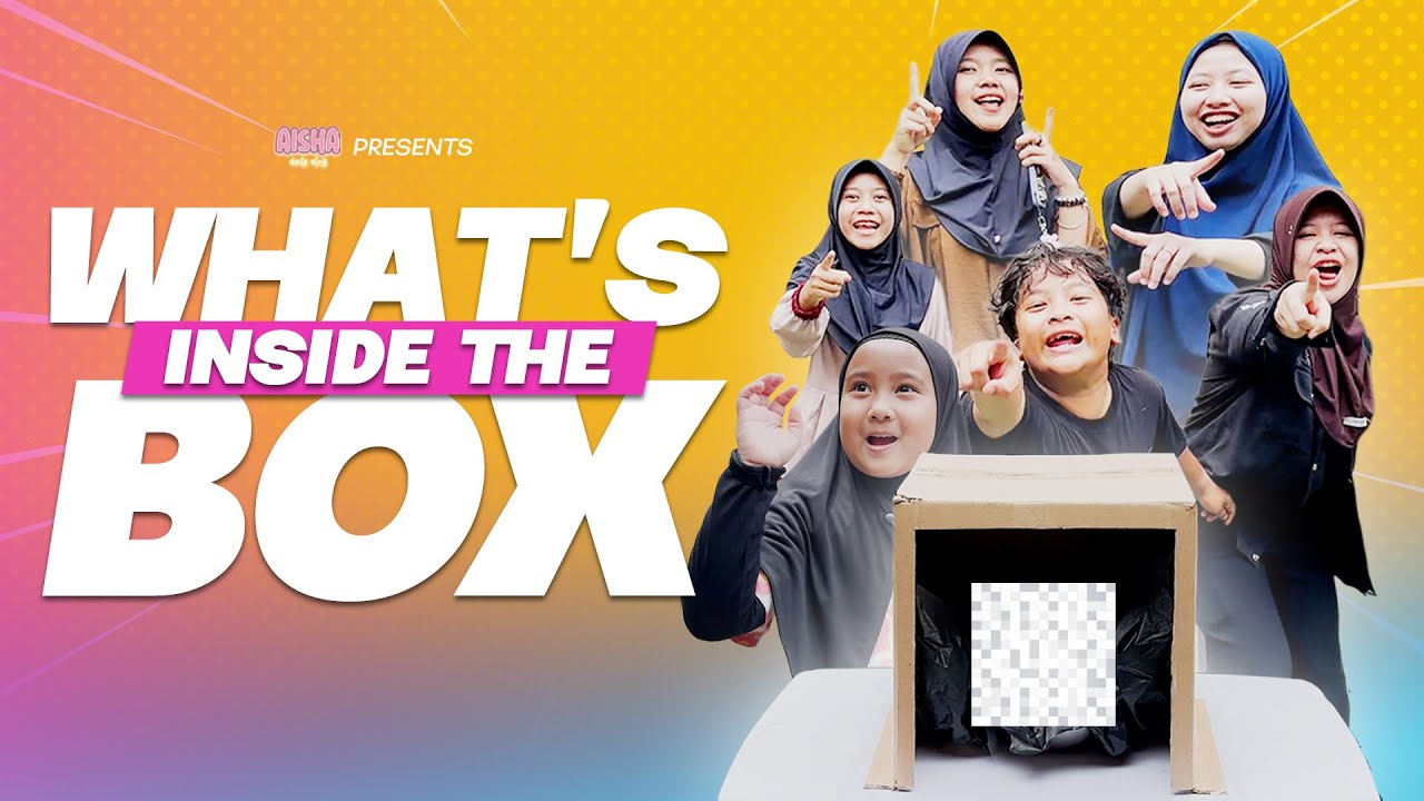 TEBAK APA ISI DI DALAM BOX INI!? REAKSINYA LUCU SEMUA! - YouTube