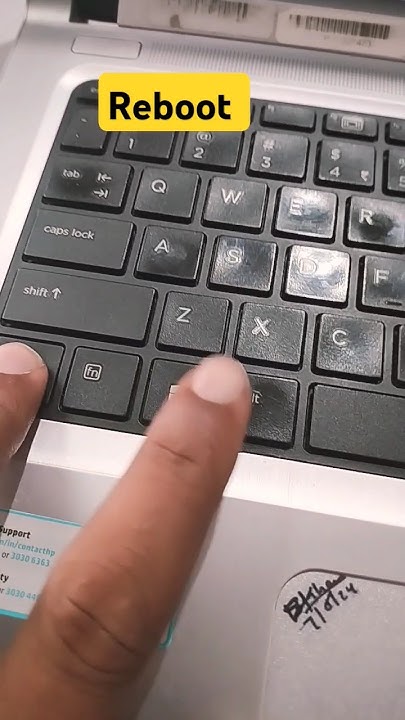 How to Reboot Your Laptop For Using Shortcut Key in Windows11,10# ...