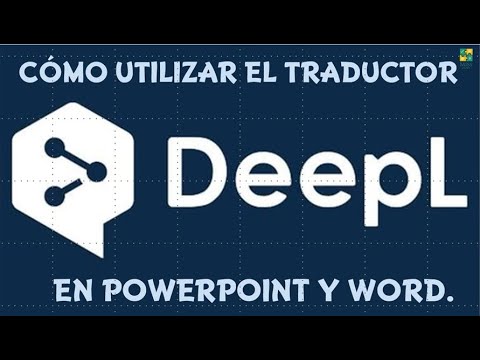 Cómo Instalar Y Utilizar El Traductor Deepl En PowerPoint Y Word - YouTube