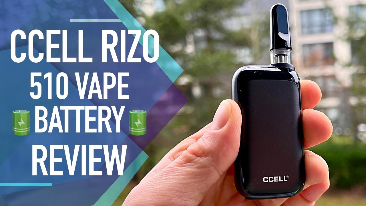 CCell Rizo 510 Battery Review & Product Demo 🇨🇦 GWNVC's Vaporizer ...