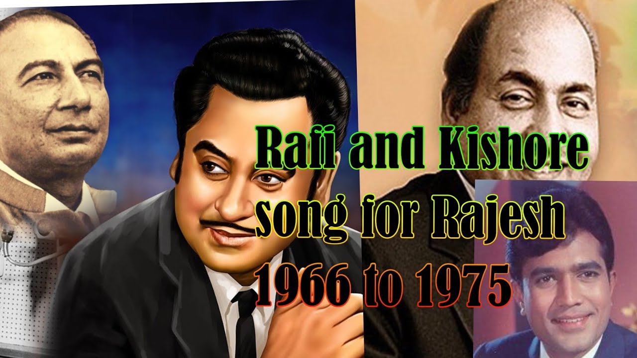 Kishore Kumar Vs Mohammed Rafi super hit song - YouTube