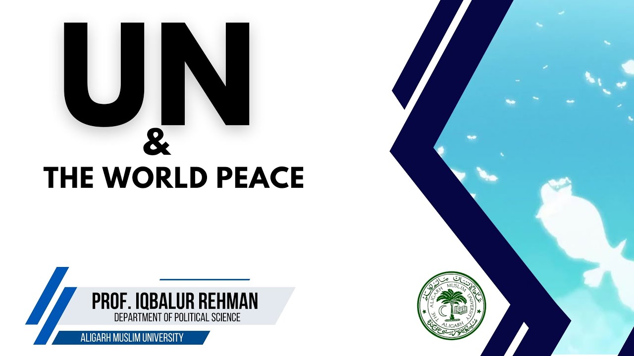 The Role and Challenges of the UN General Assembly in addressing Global ...