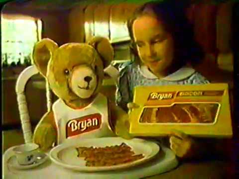 1981 Bryan Bacon "Teddy Ate My Bacon" TV Commercial - YouTube