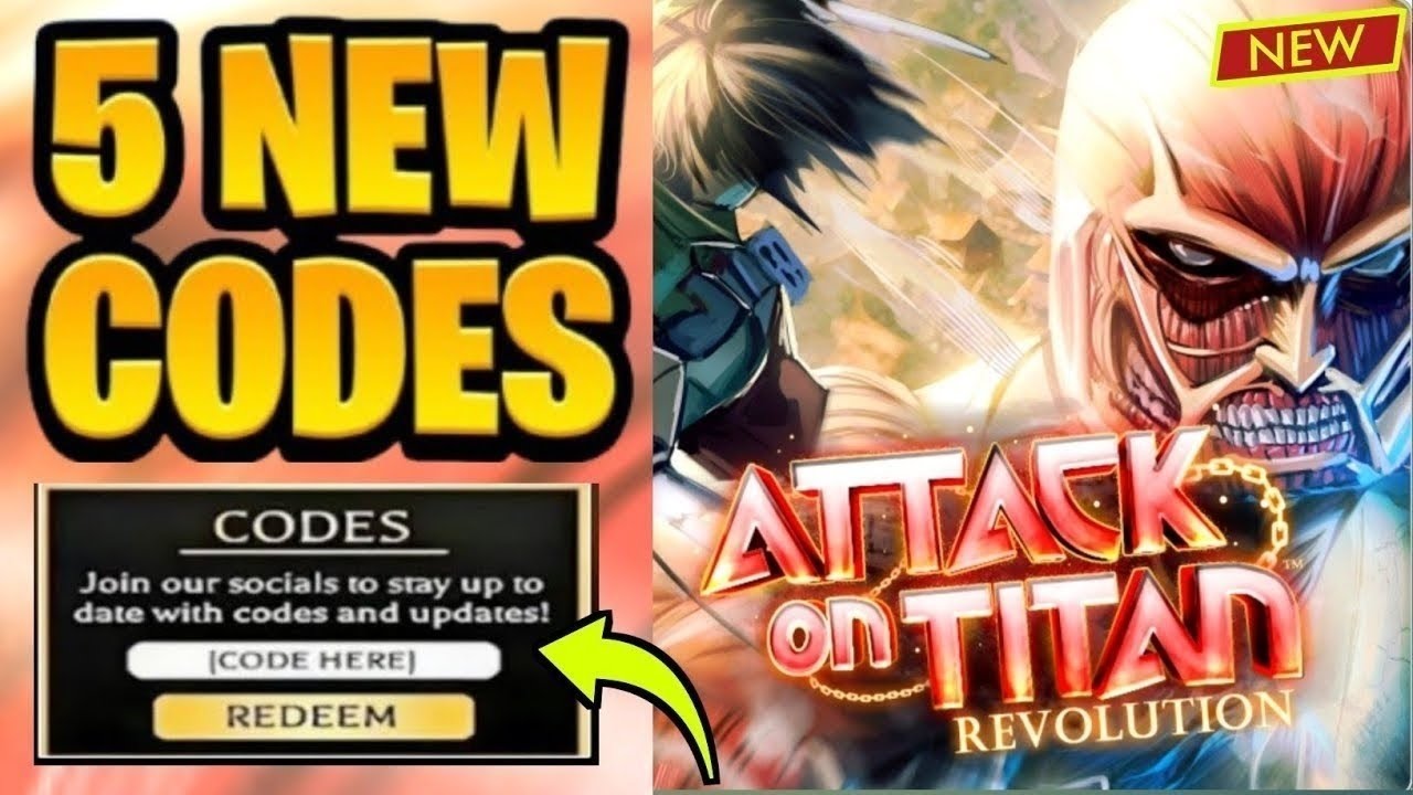 ⚠️ 24 FEBRUARY ⚠️ ATTACK ON TITAN REVOLUTION ROBLOX CODES JANUARY 2025 - ATTACK ON TITAN CODES ...