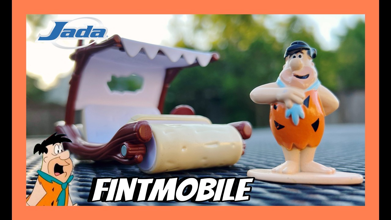 Jada Toys -Flintstone Figure& Flintmobile- Unboxing and Review - YouTube