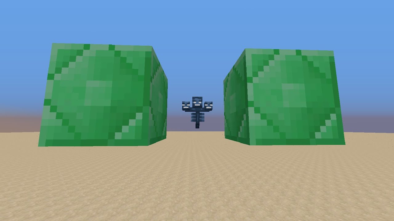 Summon a Tiny Wither Boss in Minecraft - YouTube