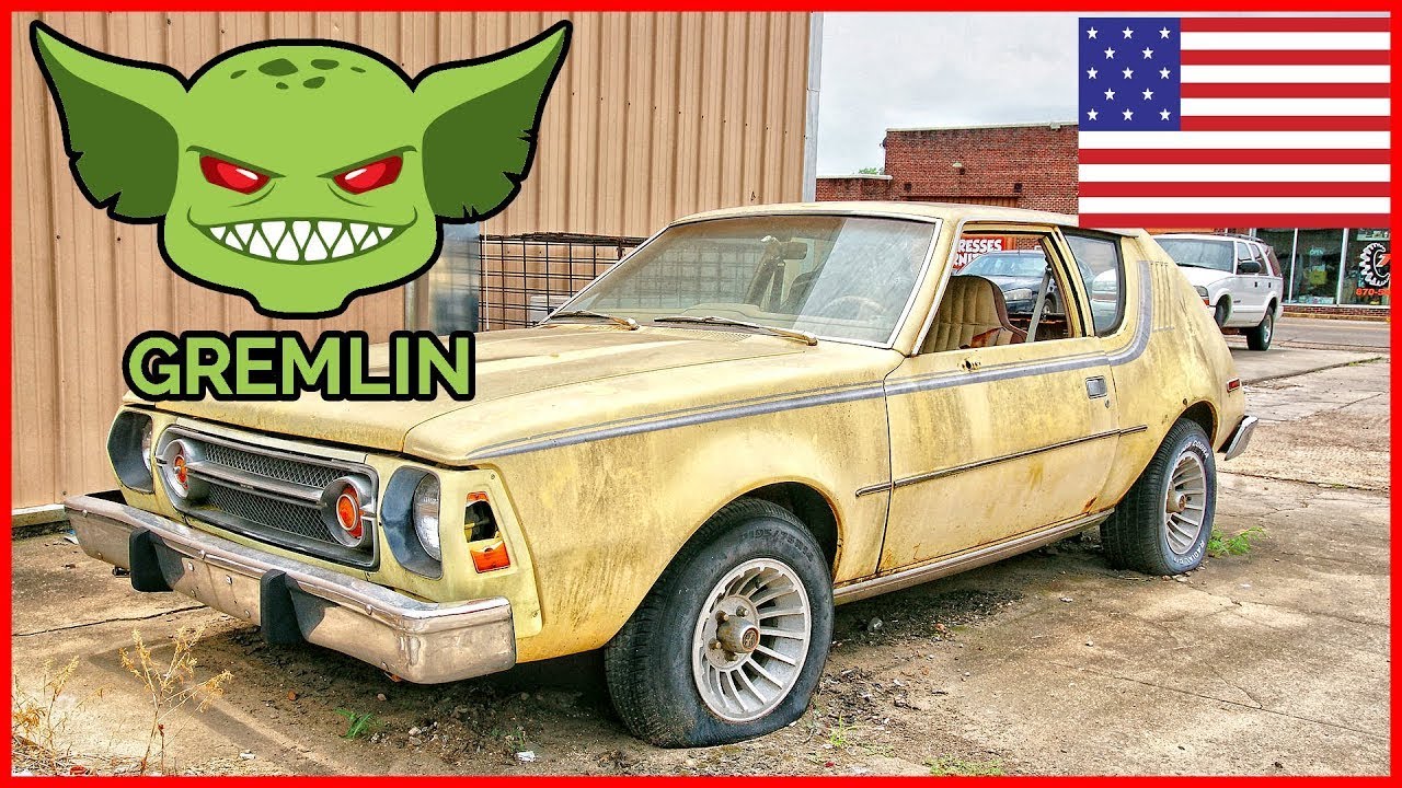 Abandoned 1973 AMC Gremlin. The Best abandoned USA Car. American Motors ...