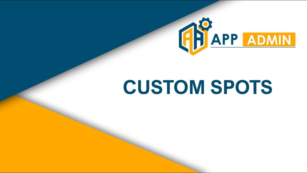 Custom Spot Feature - YouTube