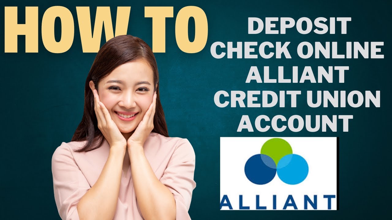 How to deposit a check online Alliant credit union l Double Z - YouTube