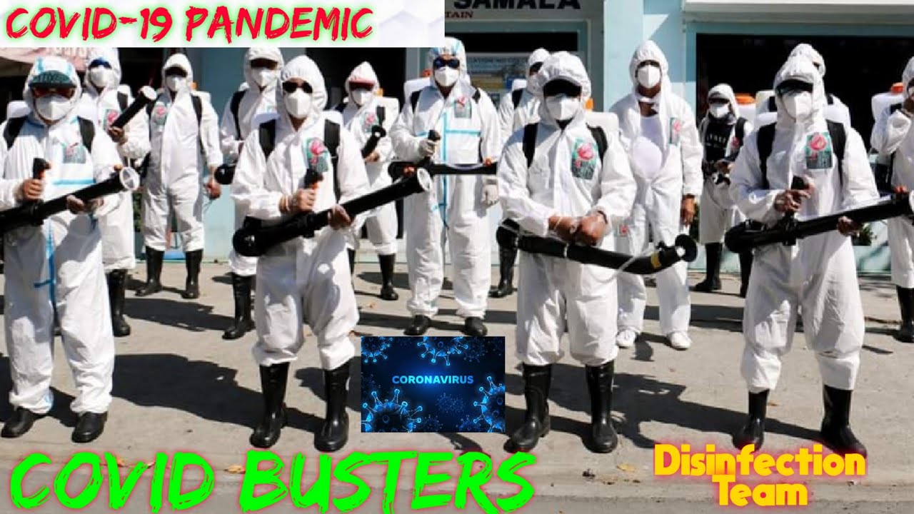 COVID BUSTERS | Covid-19 Pandemic Disinfection | Baid Channel - YouTube