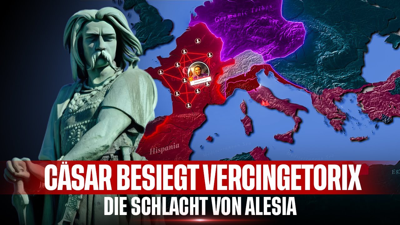 Julius Cäsar besiegt Vercingetorix: Die Schlacht von Alesia und der ...