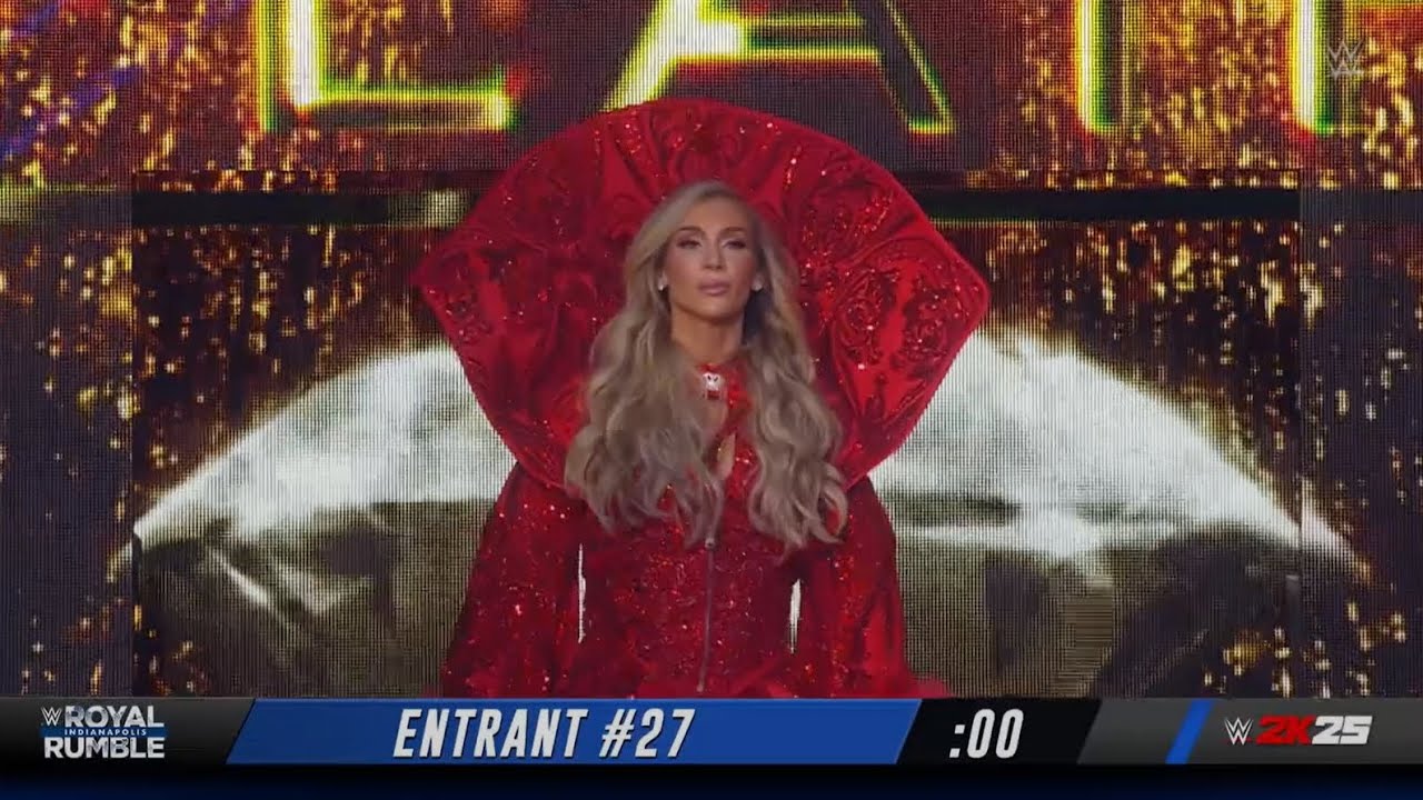 Charlotte Flair Returns At Royal Rumble 2025 Highlights | WWE Women's ...