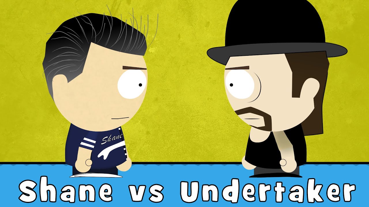 Shane vs Undertaker Cartoon - EP 24 - (6 Second Daily Cartoon) - YouTube