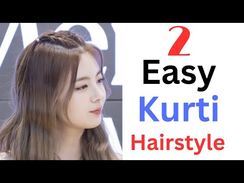 2 Amazing everyday hairstyle |Brilliant easy hairstyle for out going ...