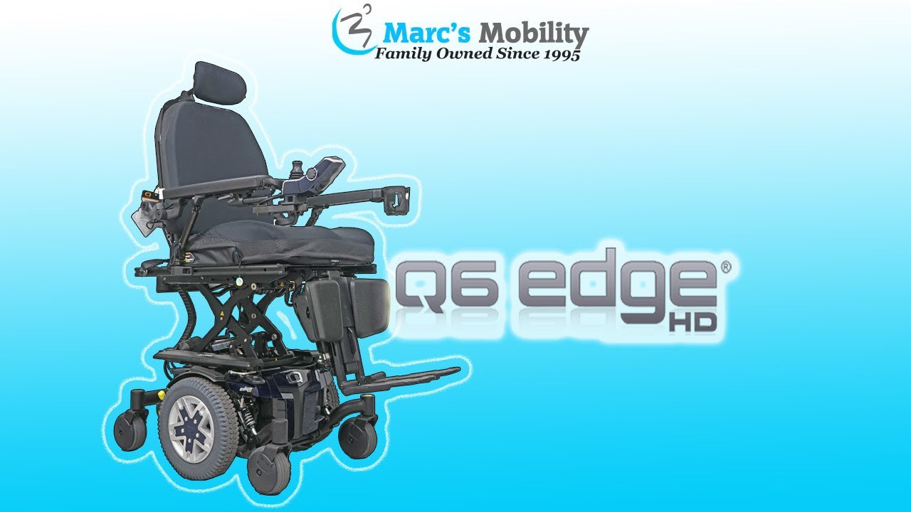 Quantum Edge HD Heavy Duty Powerchair Loaded with Seat Lift - Review ...