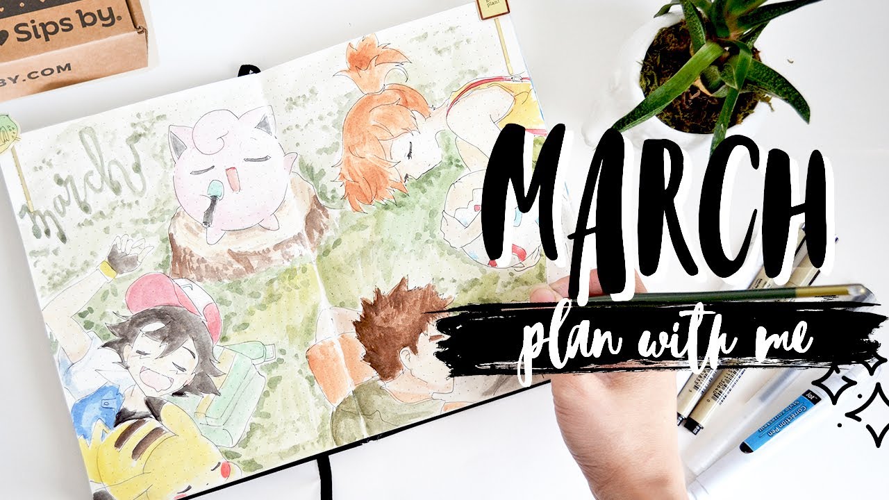 MARCH Bujo | Pokemon | Injoyy - YouTube