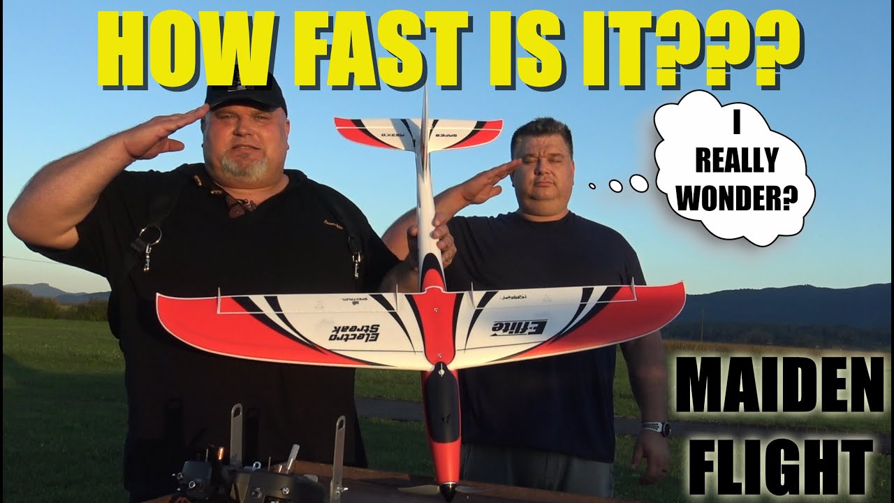 E-Flite ElectroStreak 1.1m BNF Basic with AS3X+ and SAFE Select MAIDEN ...