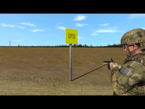 SMCT: Locate an Unknown Point on the Ground by Resection - YouTube