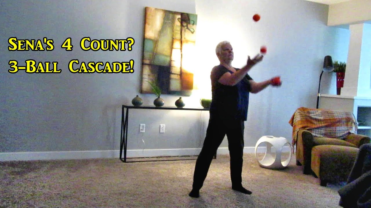 Sena' s 4 Count? 3 Ball Cascade! - YouTube