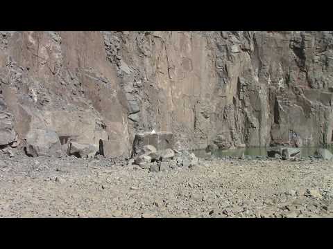Blasting with Cone pack CP 4 in Namibia