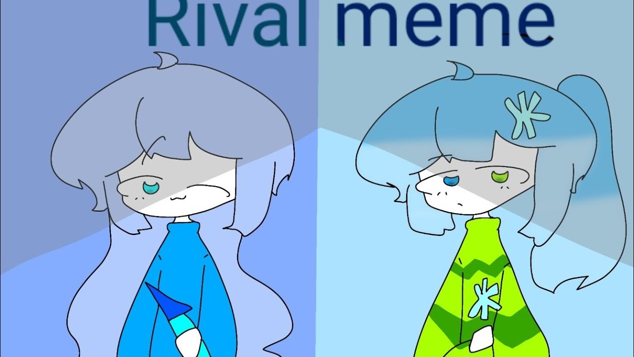 rival meme animation 2인합작(가짜 자매즈) @그림_Grim - YouTube