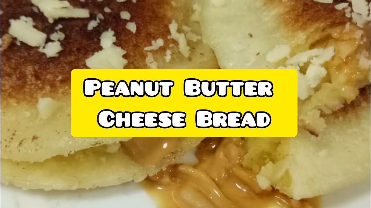 #resepiroti #roti Peanut butter cheese bread recipe | roti peanut ...